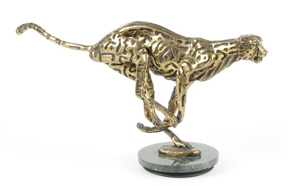 Danie de Jager | RUNNING CHEETAH (1993) | MutualArt