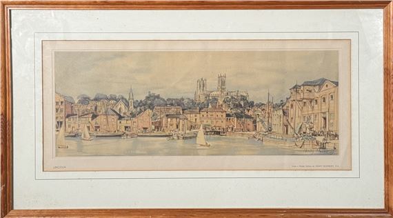 Henry George Rushbury | Carriage Print Lincoln from an original ...
