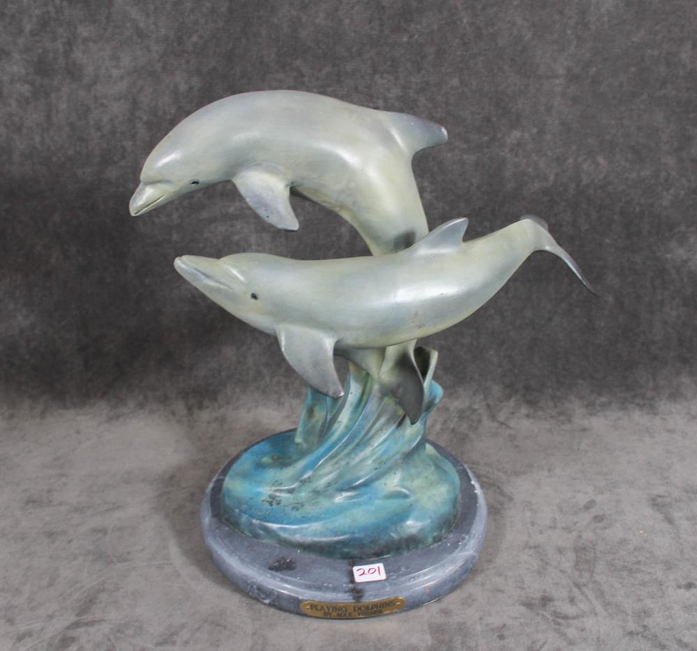 Max Turner | PLAYING DOLPHINS | MutualArt