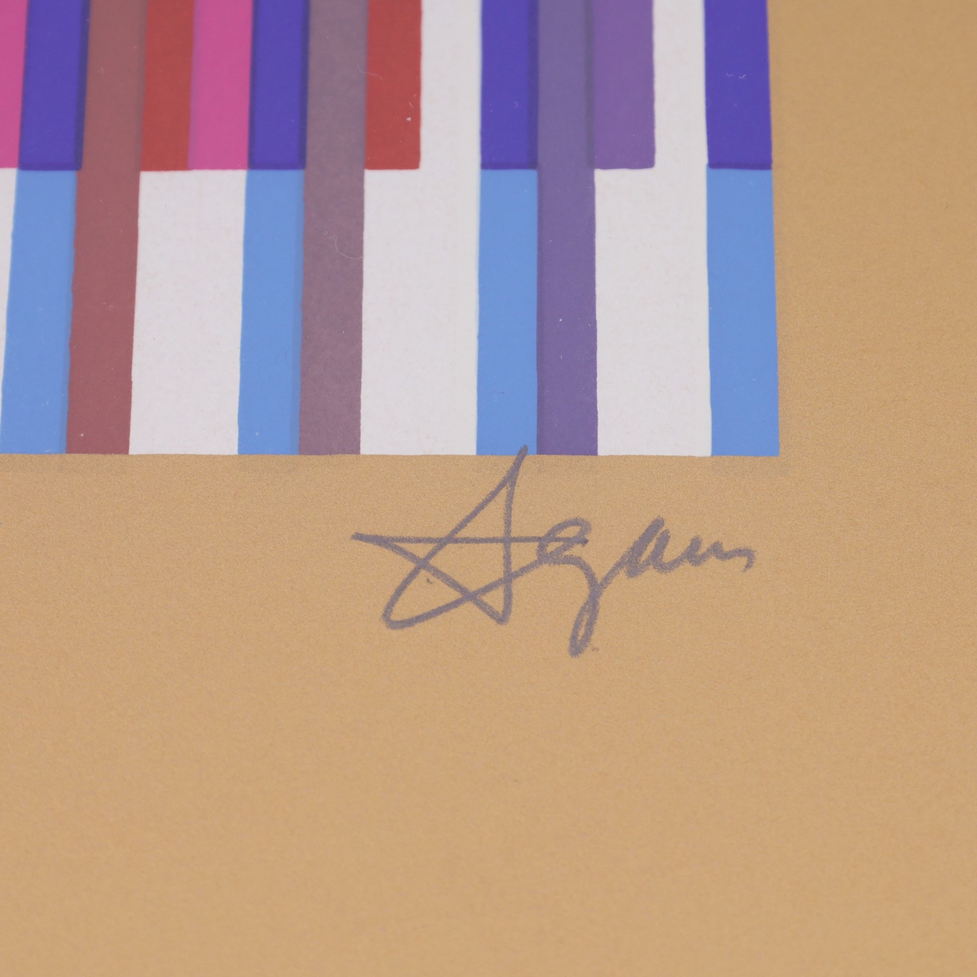 Yaacov Agam | DOUBLE RAINBOW (1982) | MutualArt