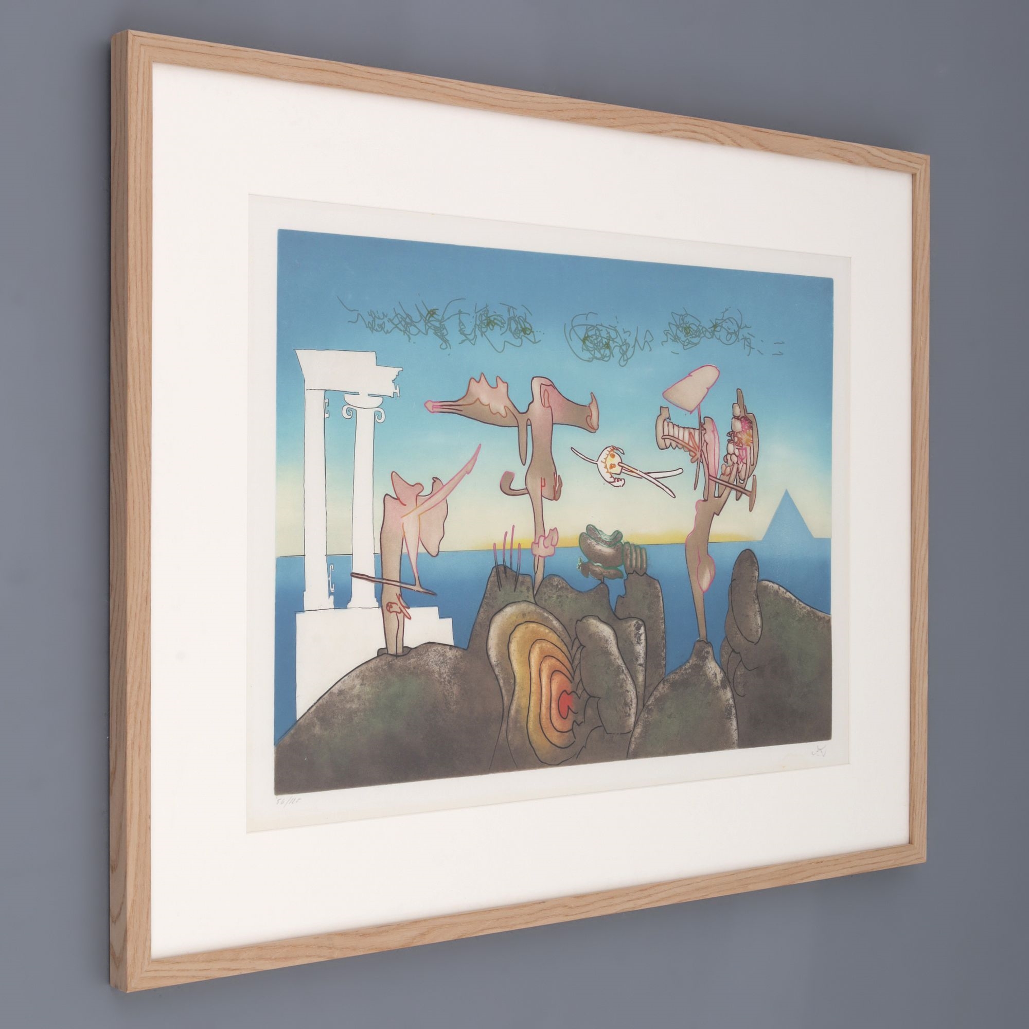 Roberto Matta | 5 P.M (1975) | MutualArt