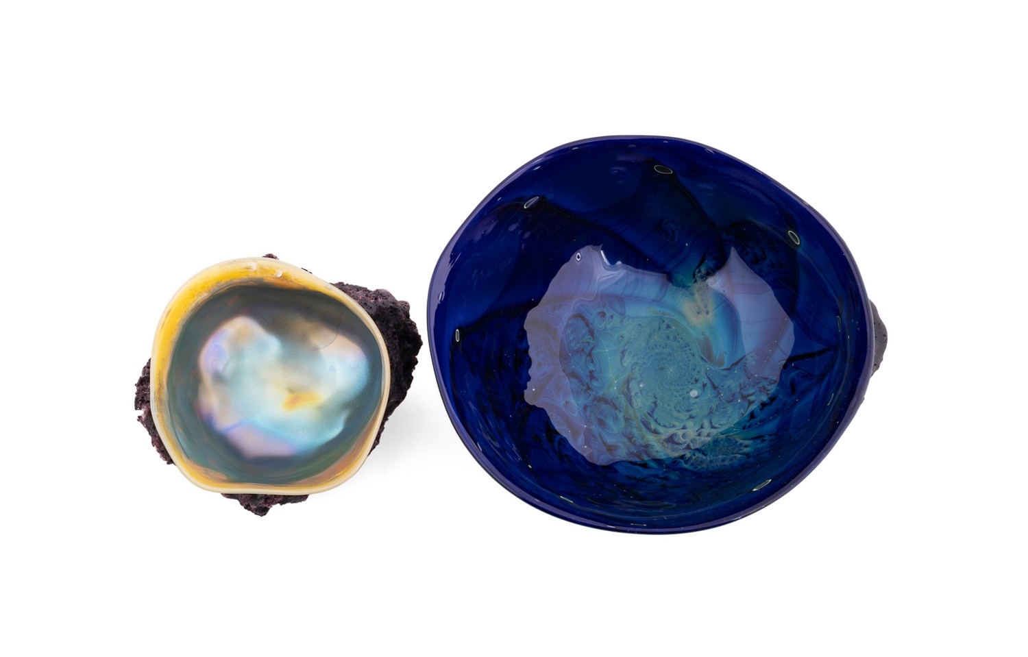 Josh Simpson | THREE GLASS AND ROCK SCULPTURES (2004 - 2008) | MutualArt