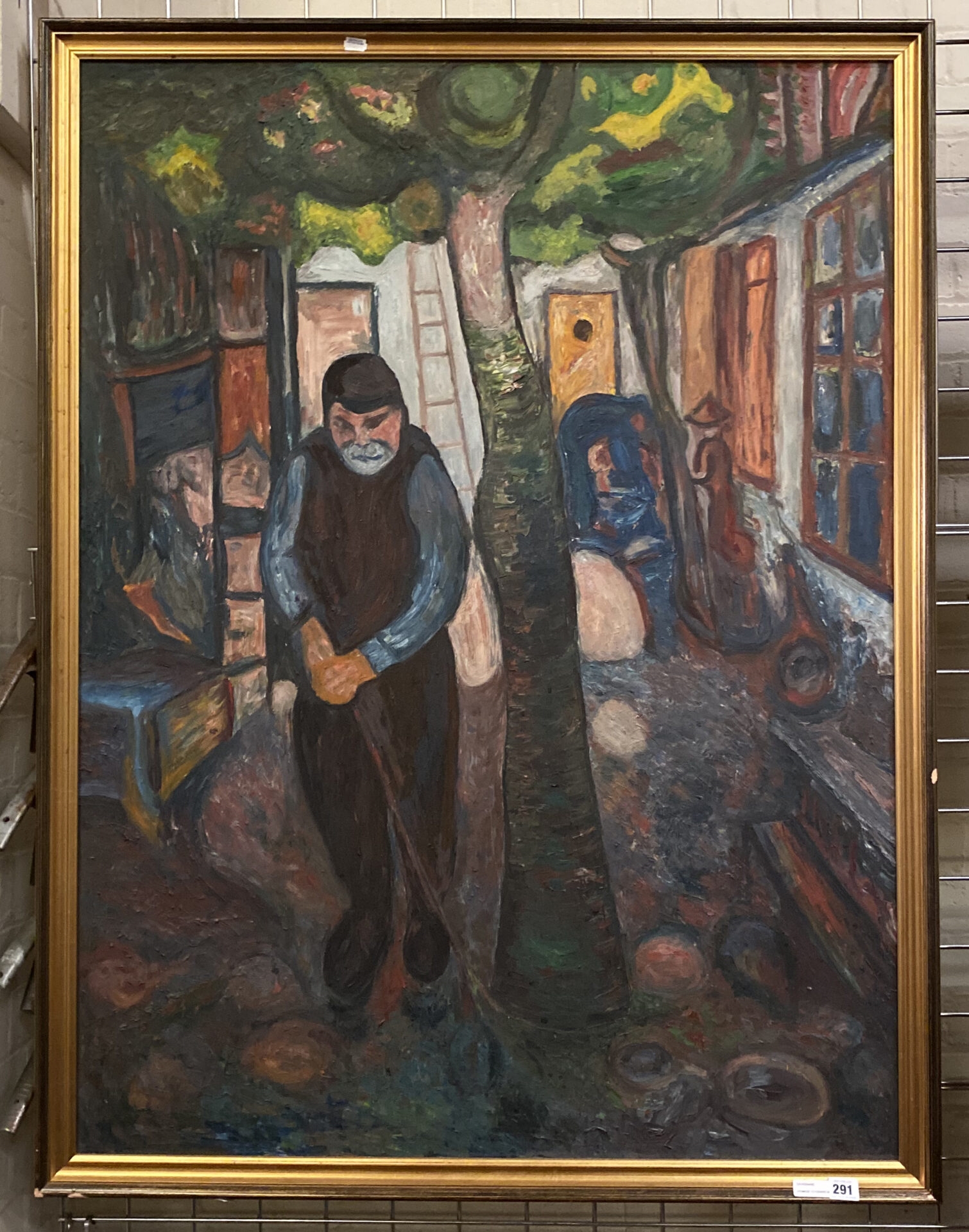 Edvard Munch | MAN AT MARKET | MutualArt