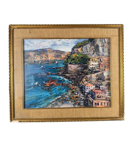 Marino Faliero | Coastal view (20th Century) | MutualArt