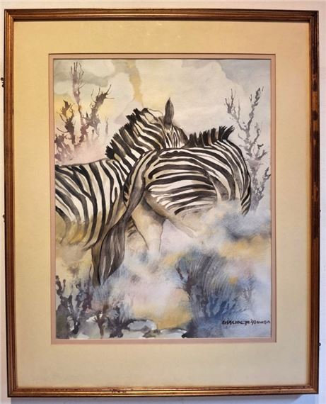 Elsa Cloete | Zebras (93) | MutualArt