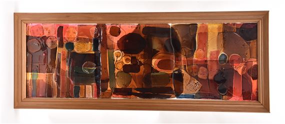 Paul Jeffries | Large and rare Whitefriars glass panel (1969 - 1975 ...