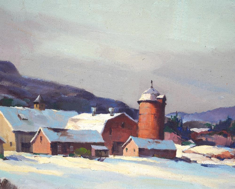 John Cuthbert Hare | Winter Scene Painting | MutualArt