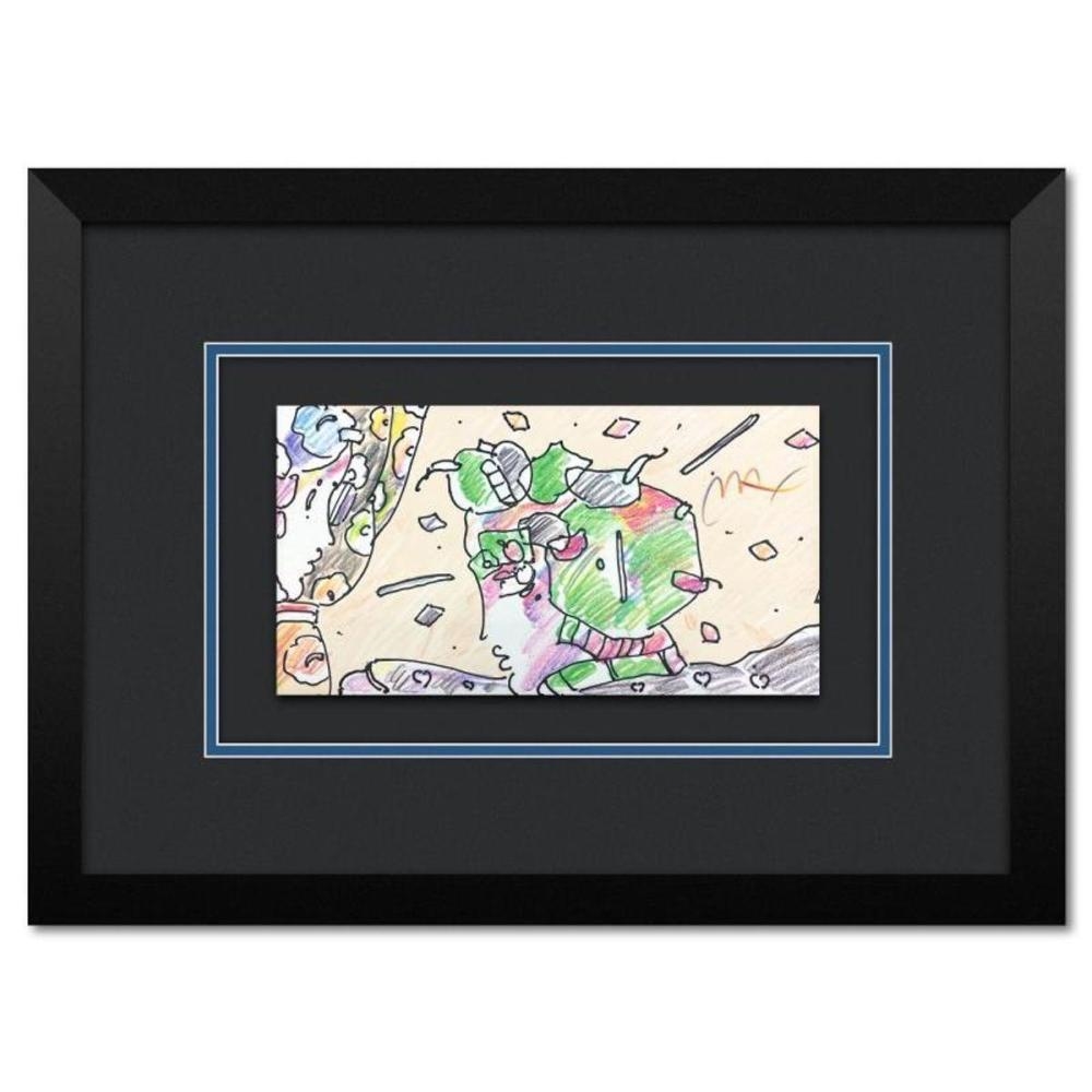 Peter Max | Lady Through Window | MutualArt