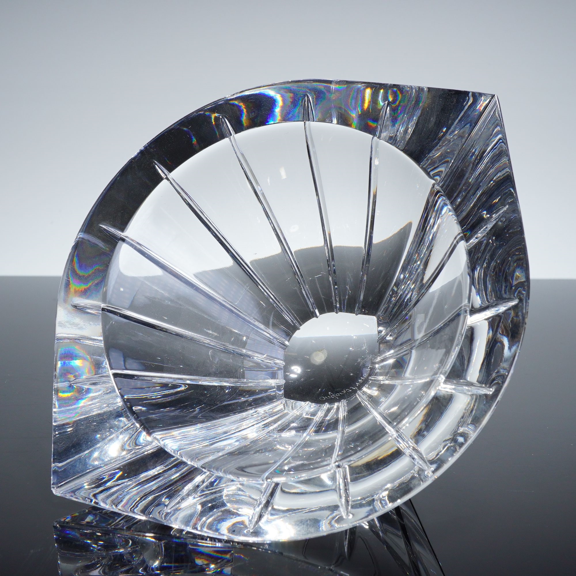 Jan Johansson | Orrefors Marin Crystal Bowl | MutualArt