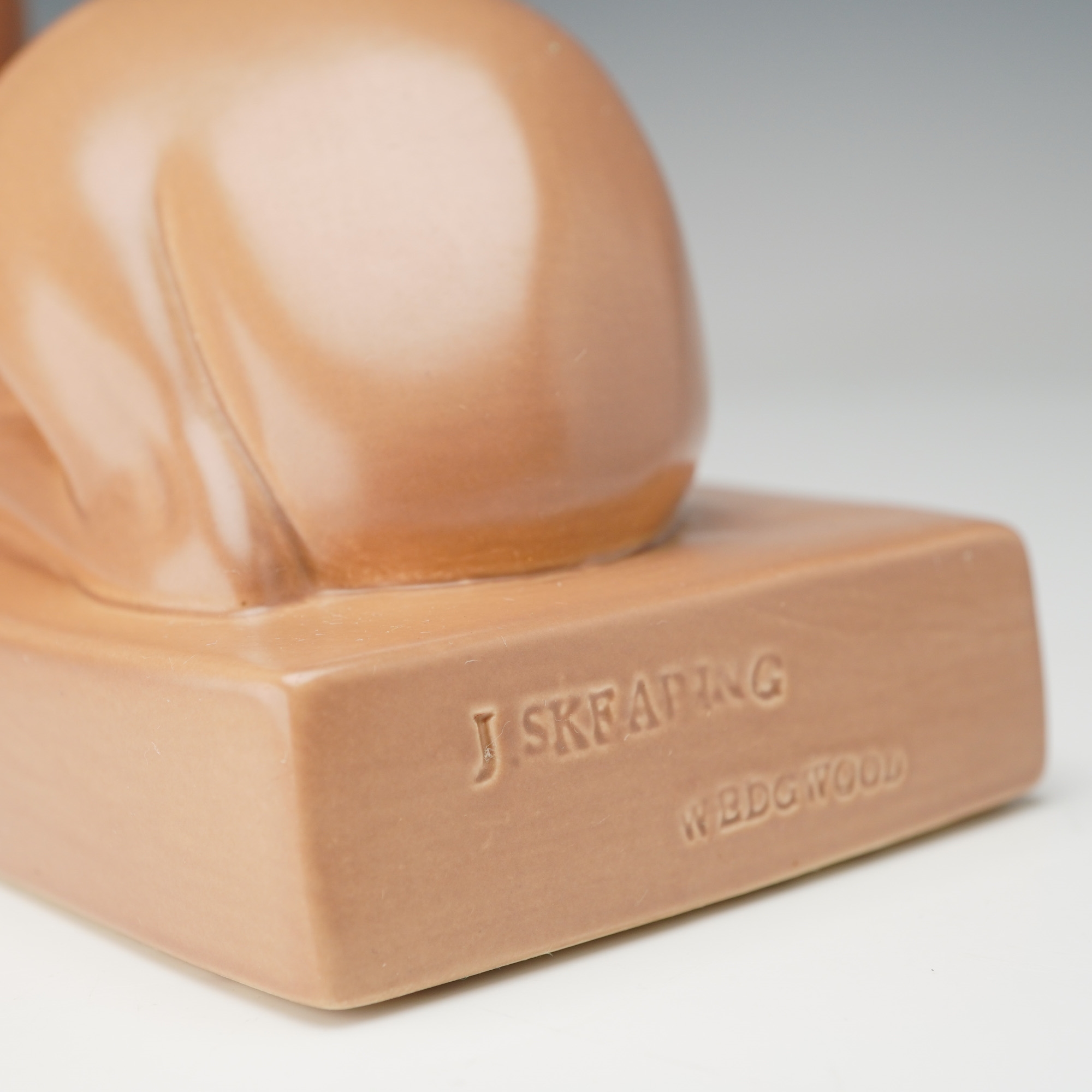 John Rattenbury Skeaping | Wedgwood by John Skeaping Brown Ceramic Art ...