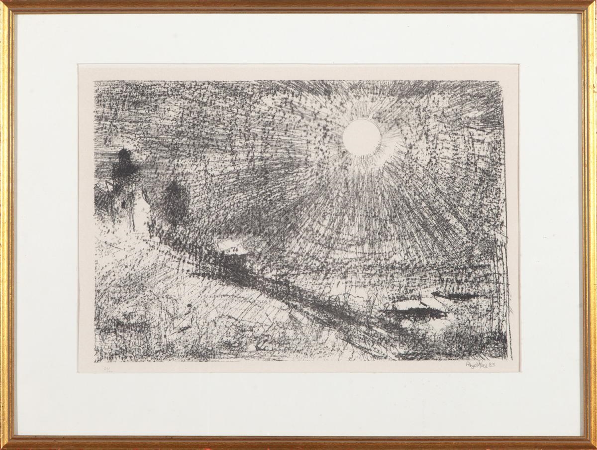 Lloyd Rees | THE SUN AT SANDY BAY - A DAY ON THE DERWENT (1983) | MutualArt
