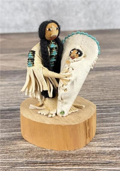 Cecelia Ottogary | Cecelia Ottogary Native American Shoshone Doll (1938 ...
