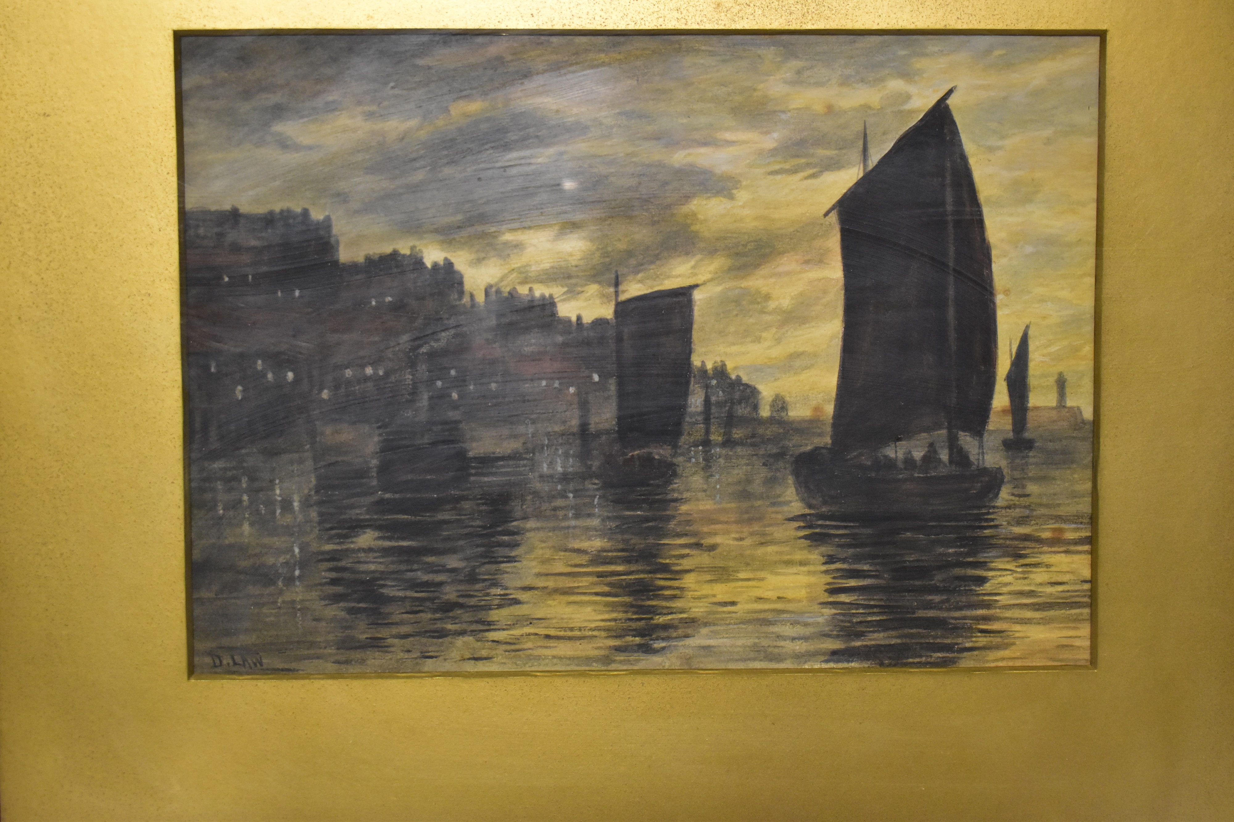 David Law | Whitby Harbour | MutualArt