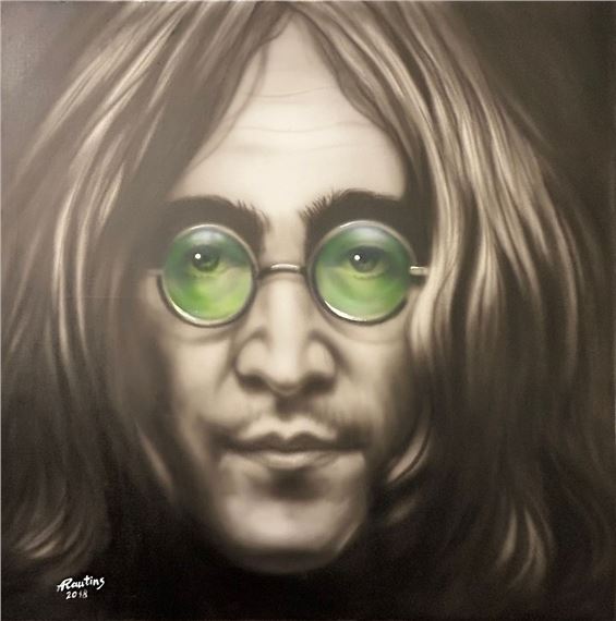 Agris Rautins | John Lennon (2018) | MutualArt