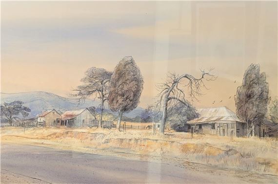 Kenneth Jack | Pioneer Farm - Yan Yean Victoria (Circa 1984) | MutualArt