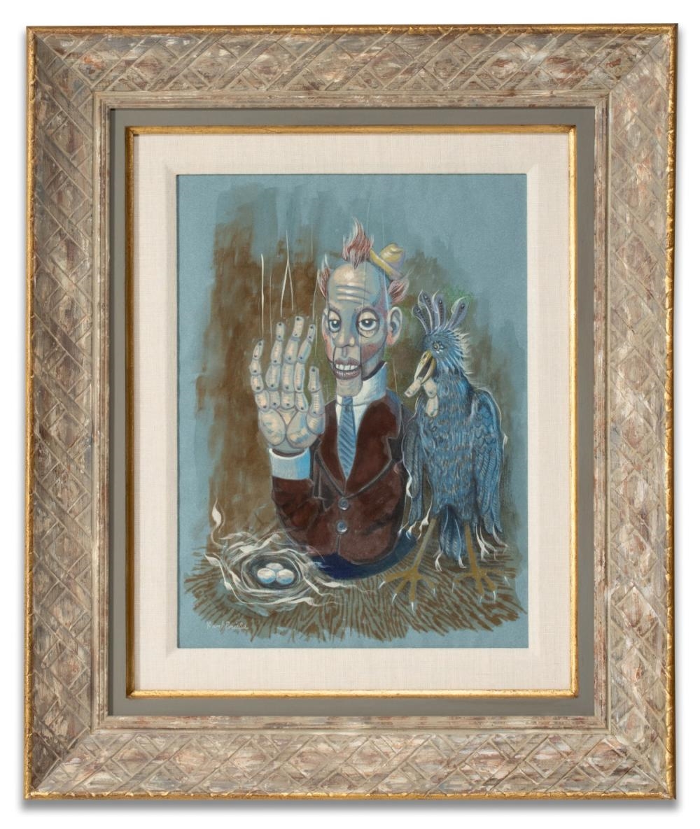 Karl Priebe | Untitled (Uncanny Marionette (Mid 20th Century) | MutualArt