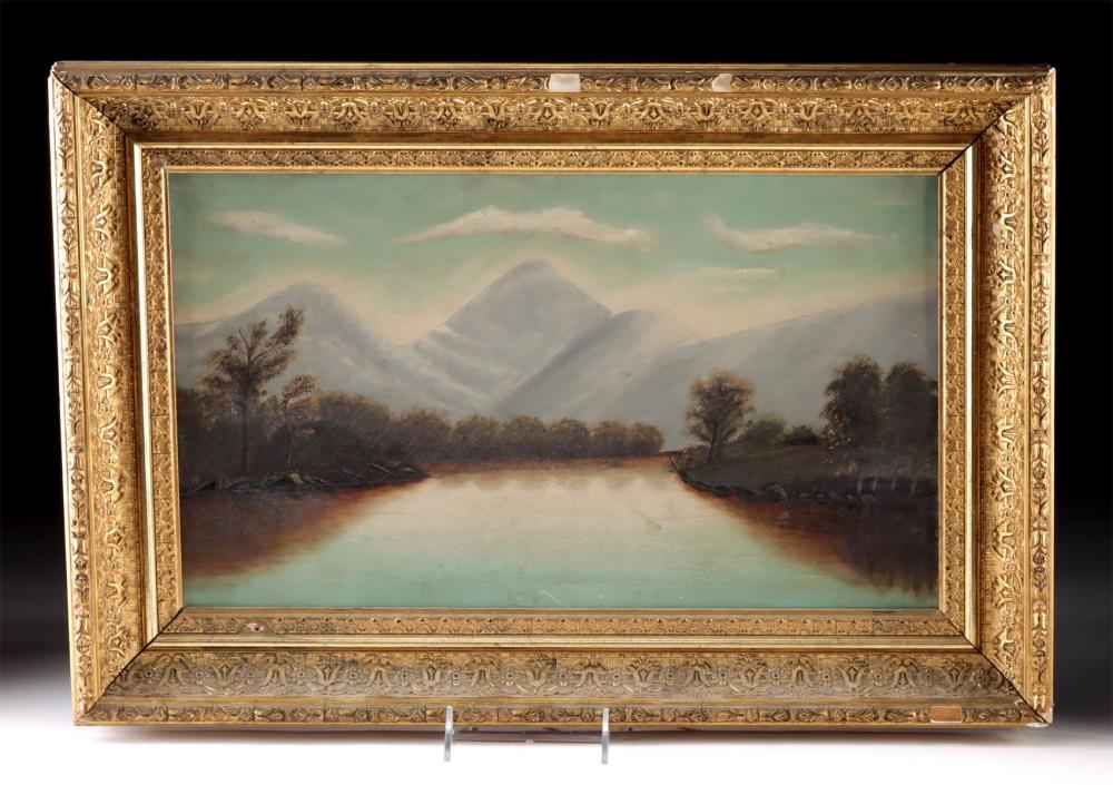 H. Palmer | River and Mountains | MutualArt