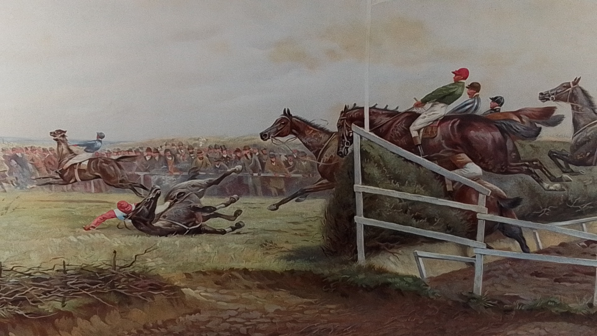 Godfrey Douglas Giles | Canal Turn Aintree, Grand National, Liverpool ...