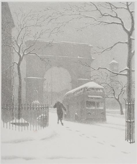 Ellison Hoover | Central Park (Circa 1930) | MutualArt