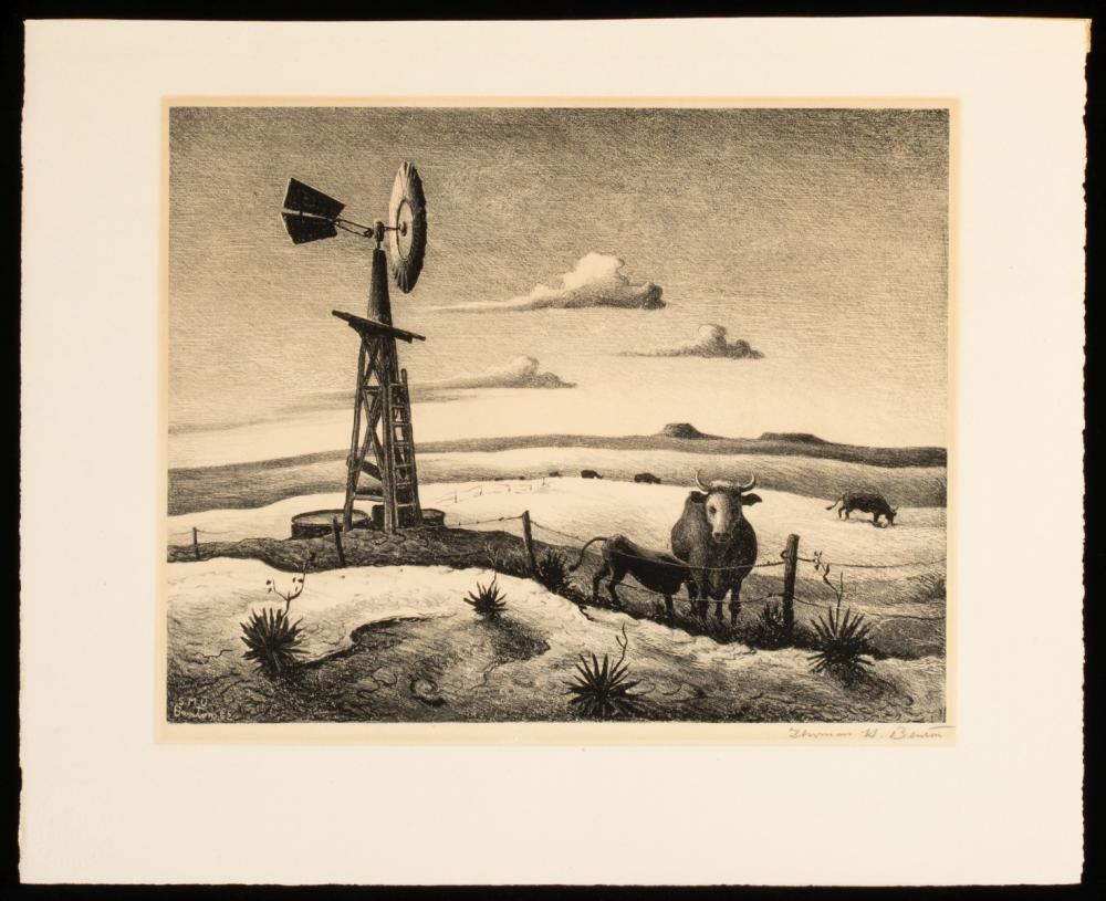 Thomas Hart Benton‏ | West Texas (1952) | MutualArt