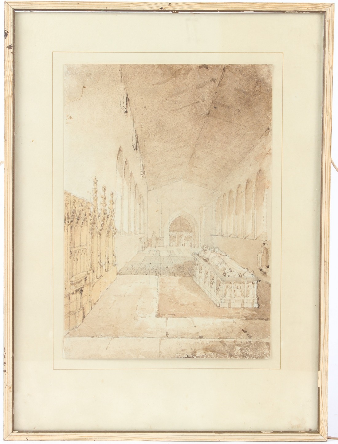 Sir Richard Westmacott | Interior of a church | MutualArt
