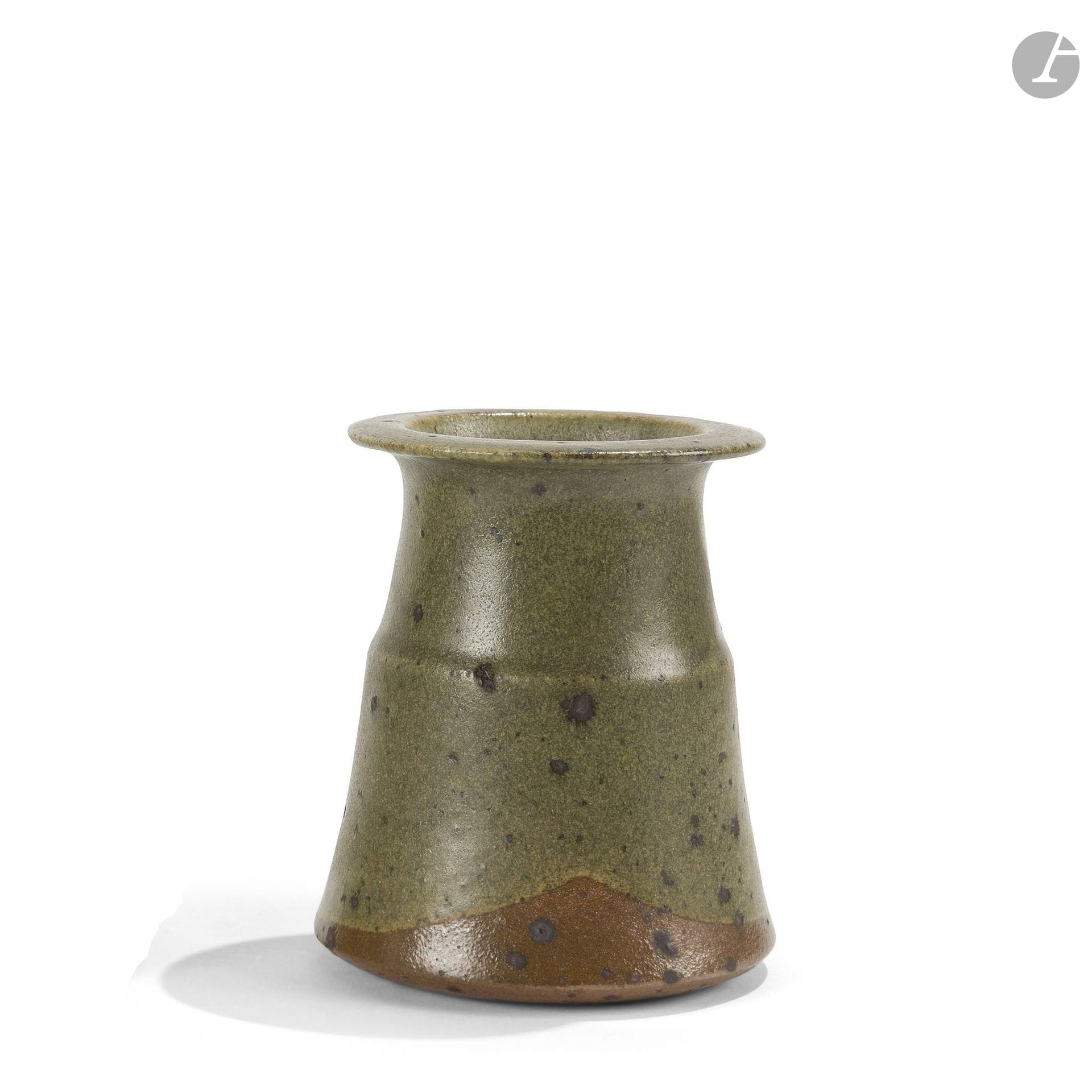 Robert Deblander | Vase in the shape of a truncated cone, with a ...