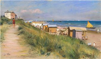 Hermann Kohlmann | Am Lido (1936) | MutualArt