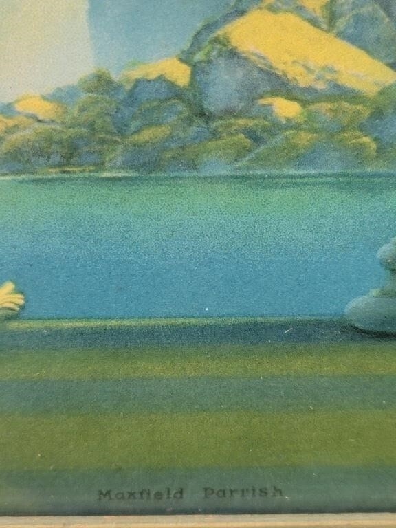 Maxfield Parrish | Vintage Maxfield Parrish print | MutualArt