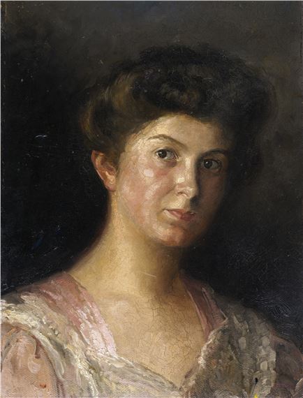 Robert Breyer | Bildnis einer jungen Dame (1910) | MutualArt
