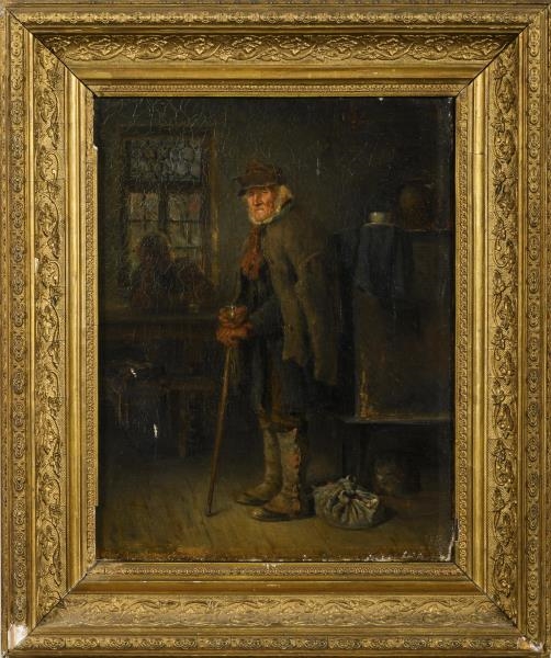 Wilhelm Jakob Hertling | Alter Wanderer | MutualArt