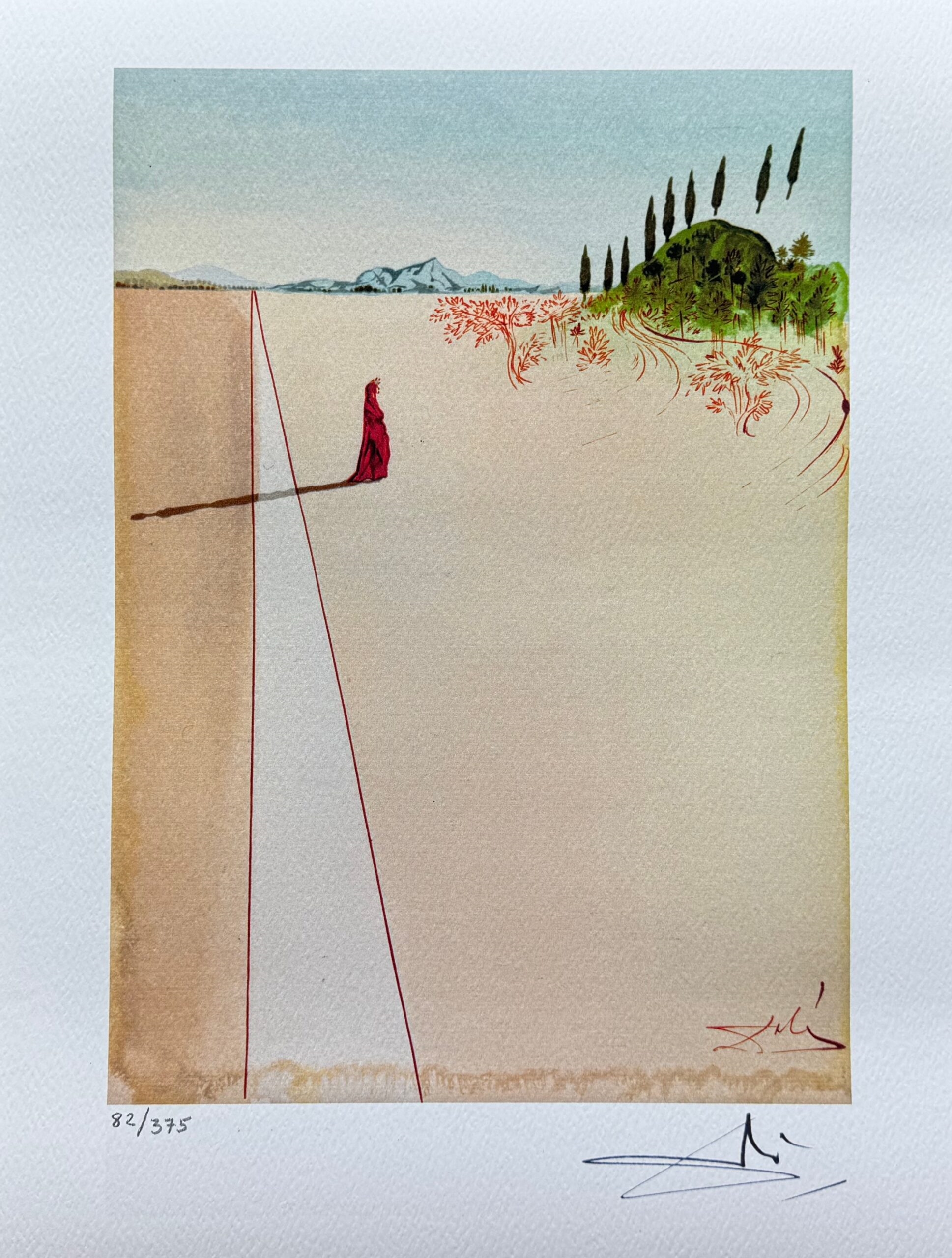 Salvador Dalí | Divine Comedy INFERNO #1 Facsimile Signed Limited ...