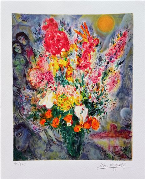 Marc Chagall | FLORAL BOUQUET | MutualArt