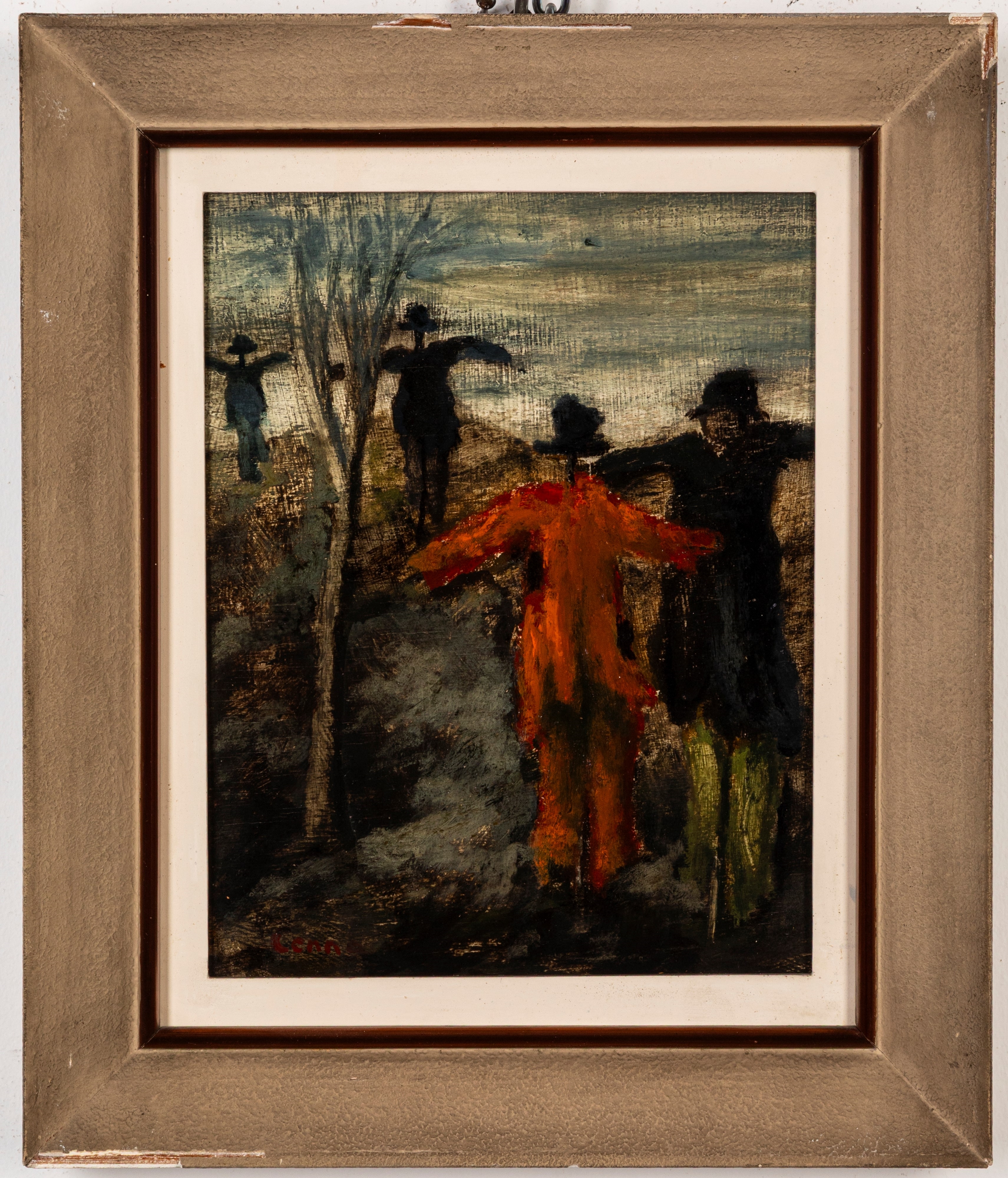 Giovanni Cenna | The scarecrows (1951) | MutualArt