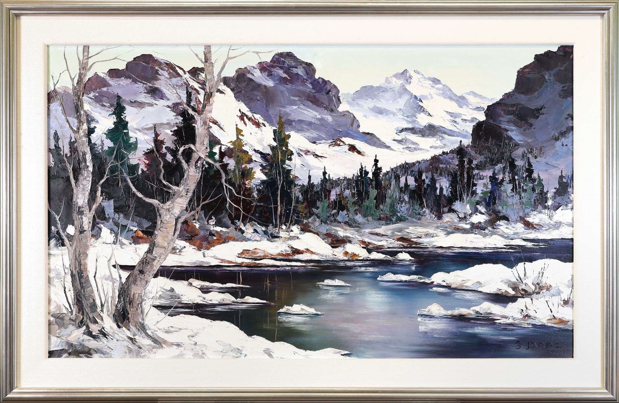 Georgia Jarvis | FOLLOWING THE BOW RIVER | MutualArt