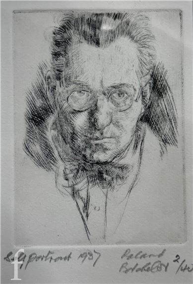 Roland Batchelor | Self Portrait 1937 (1937) | MutualArt