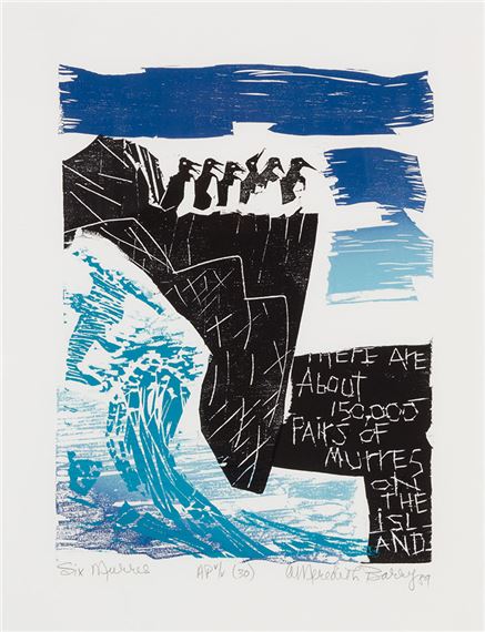 Anne Meredith Barry | Six Murres (1989) | MutualArt