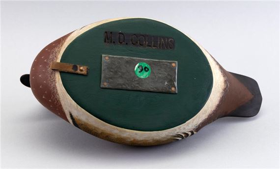 Marty Collins | Wood Duck Drake Decoy (1960) | MutualArt