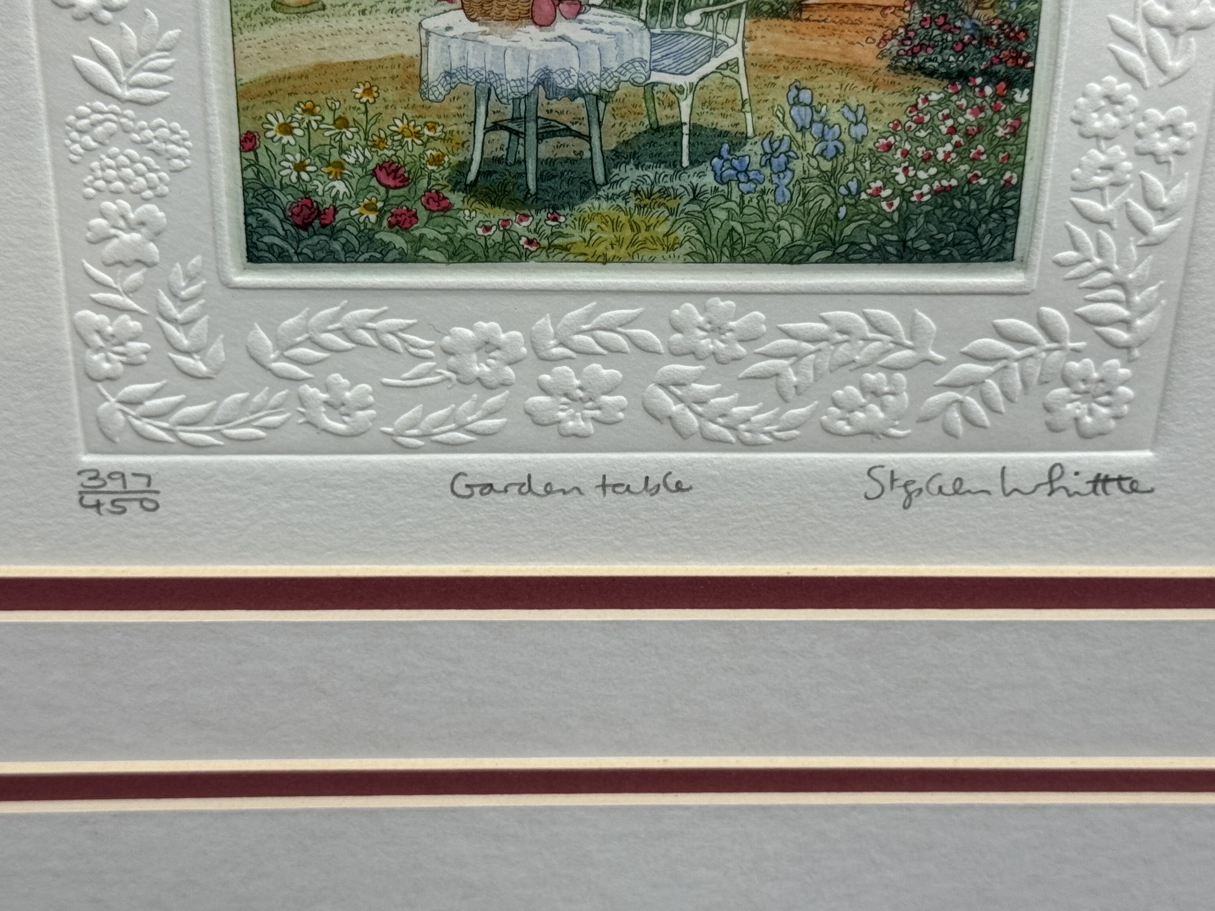 Stephen White | Garden Table | MutualArt