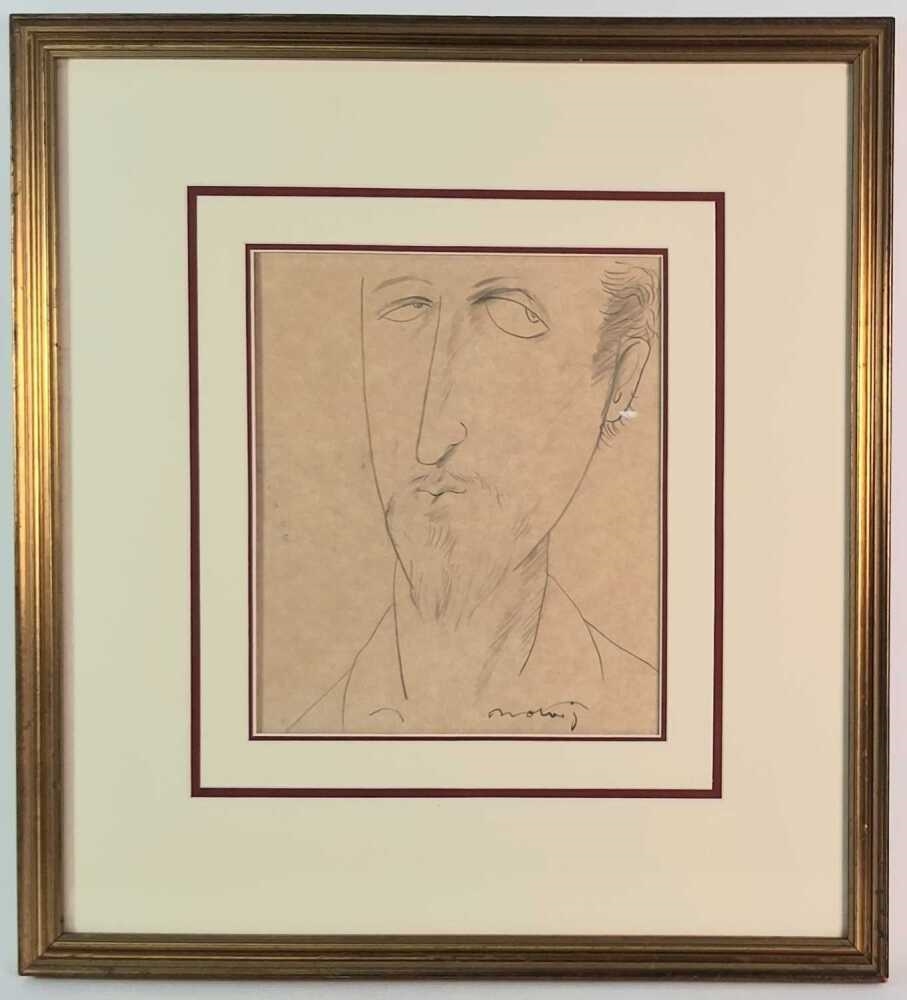 Jon Molvig | Self Portrait (1965) | MutualArt