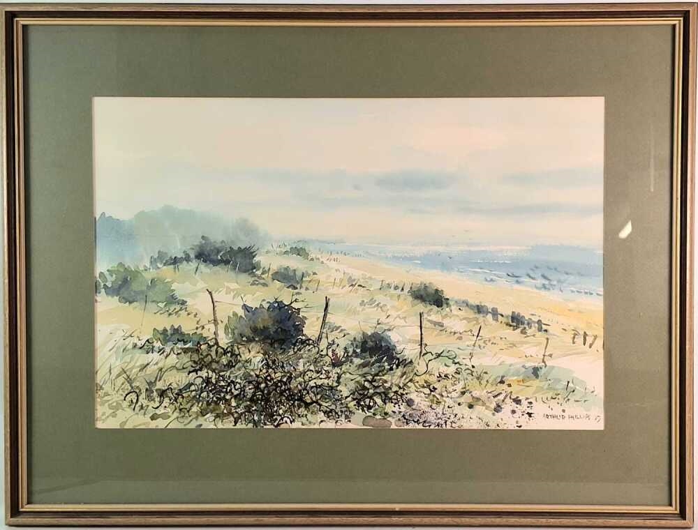 Arthur Phillips | Watercolour on paper | MutualArt