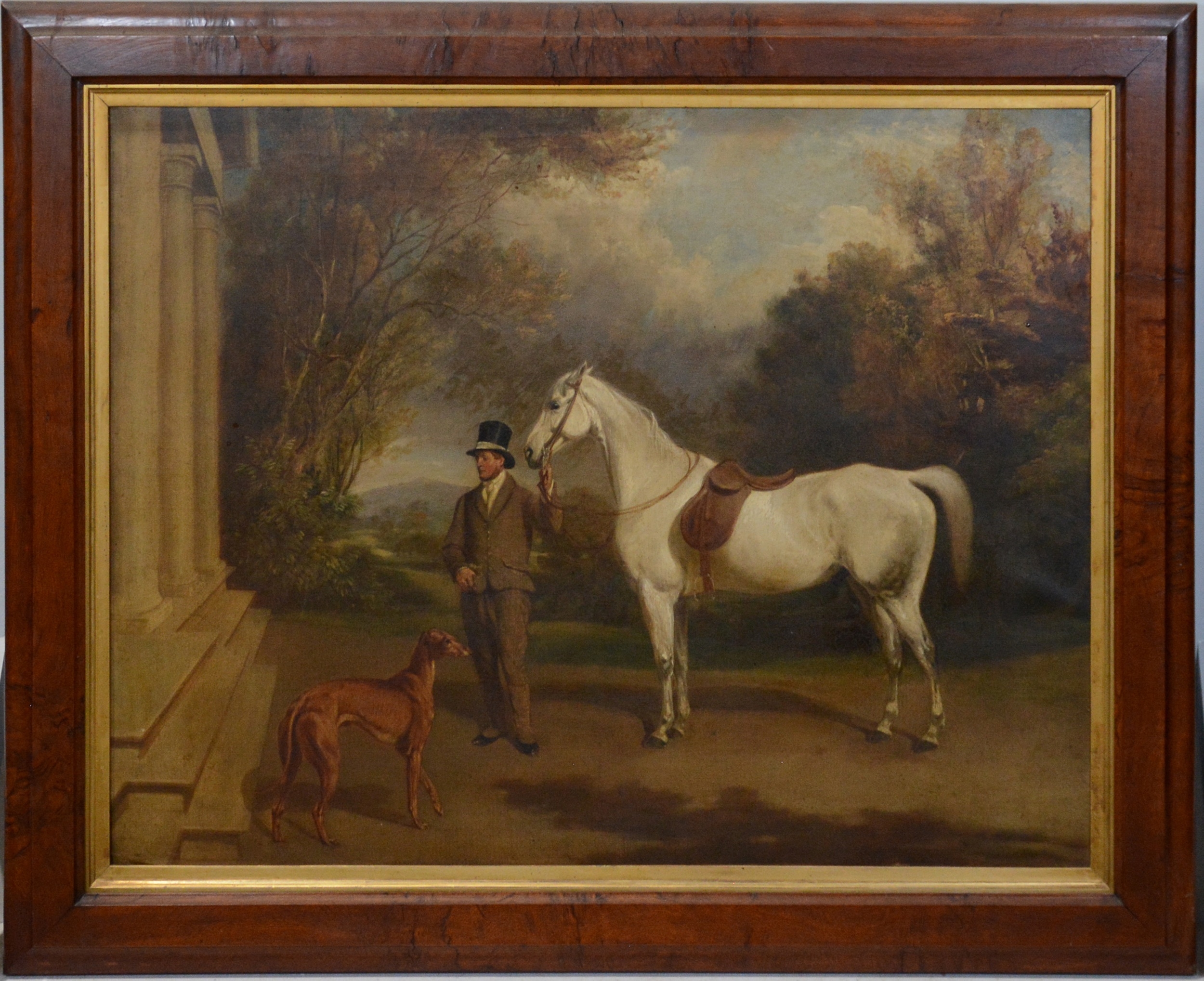 James Pardon | Horse and groom (1849) | MutualArt