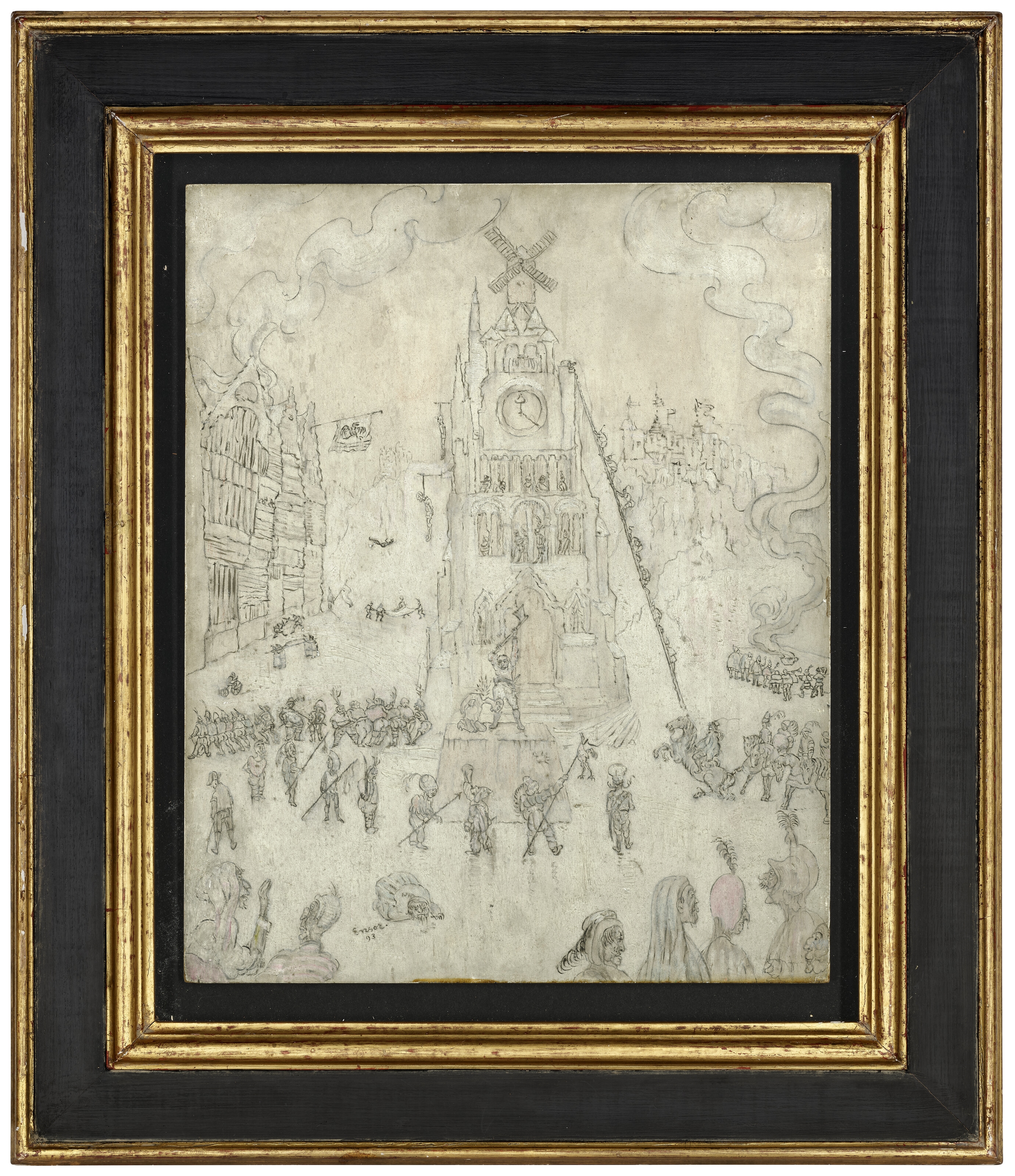 James Ensor | L'Exécution (1893) | MutualArt