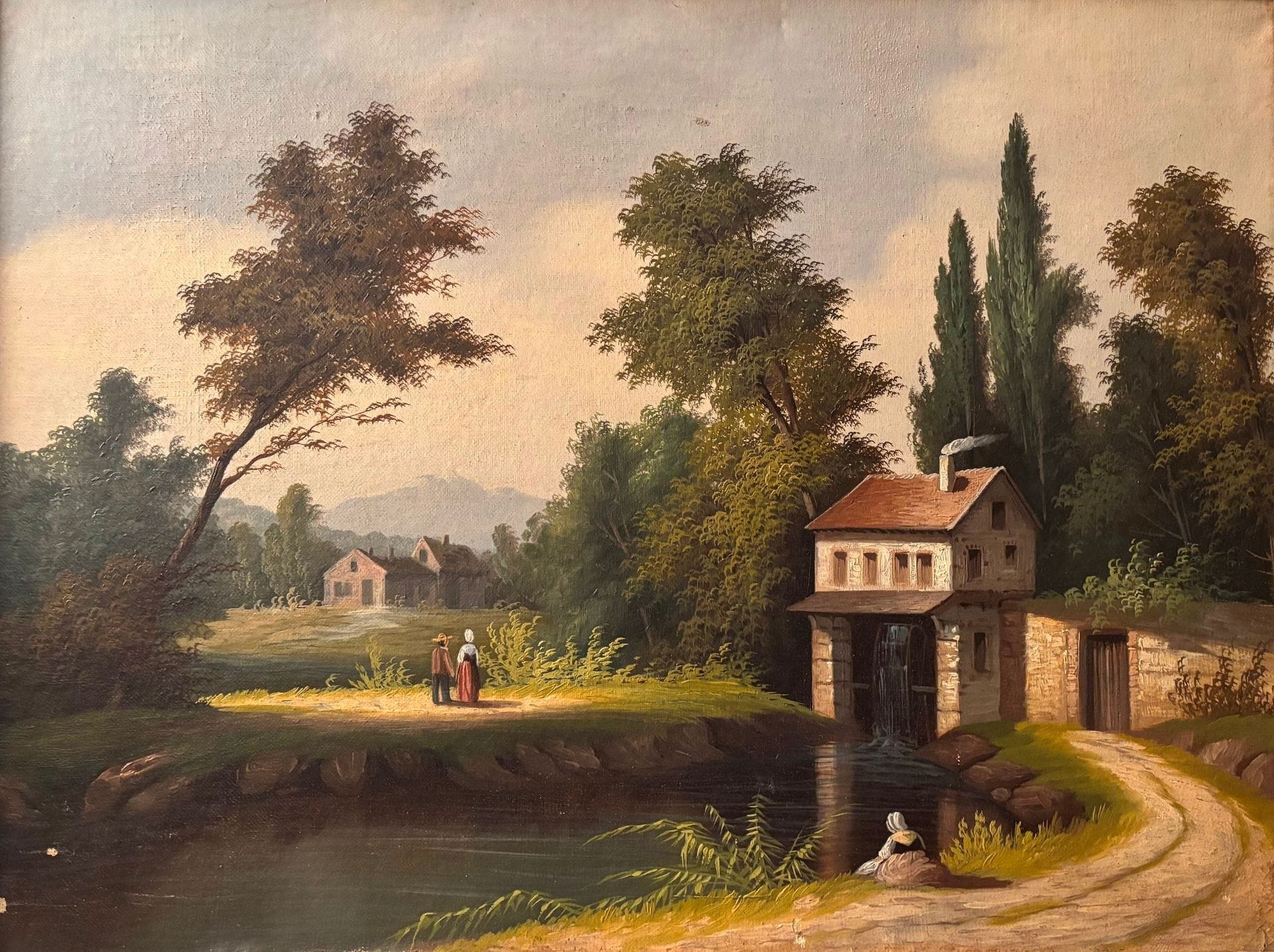 French School, 19th Century | Animated landscape (19) | MutualArt