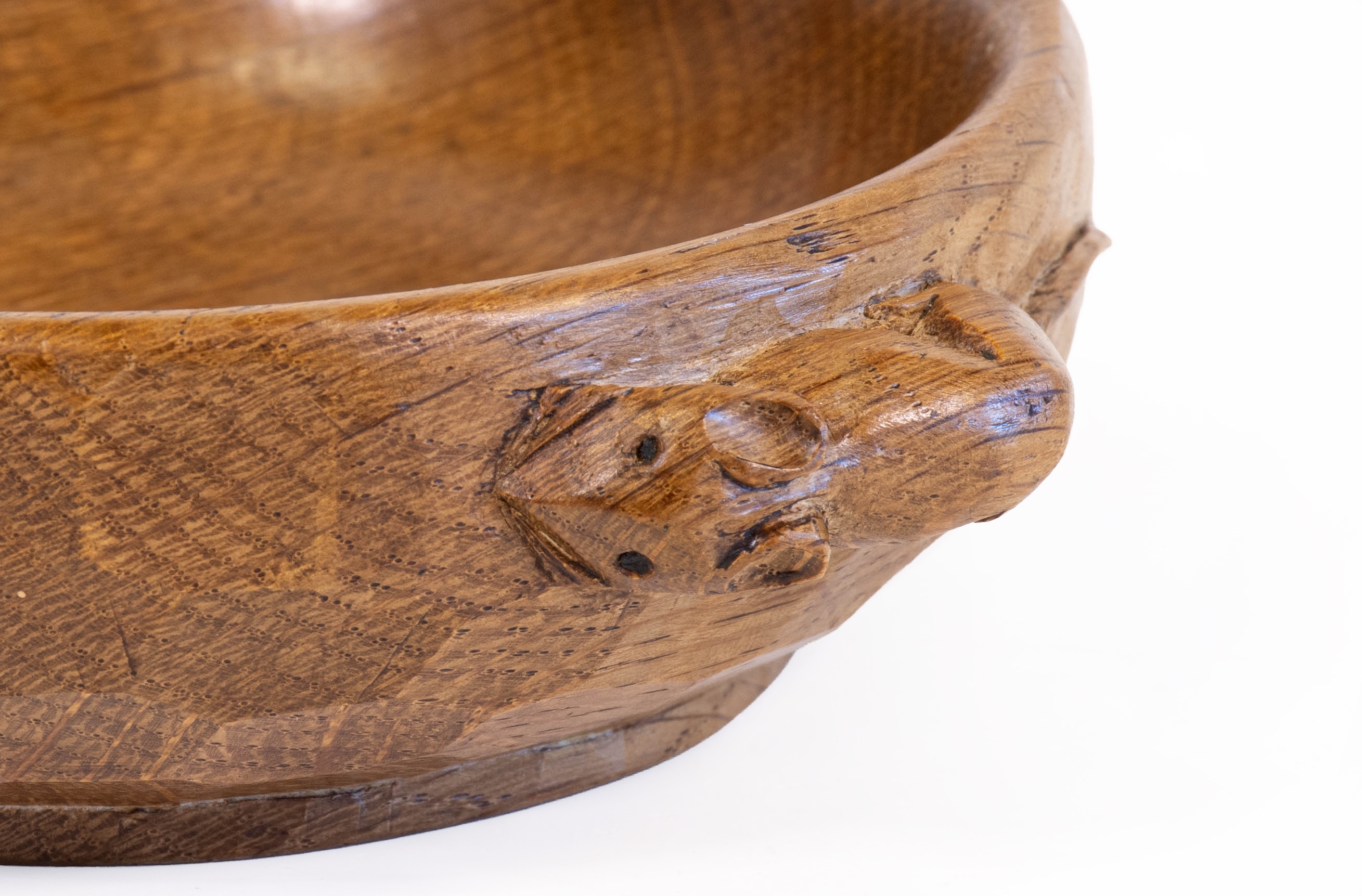 Robert Thompson | An English Oak Nut Dish | MutualArt