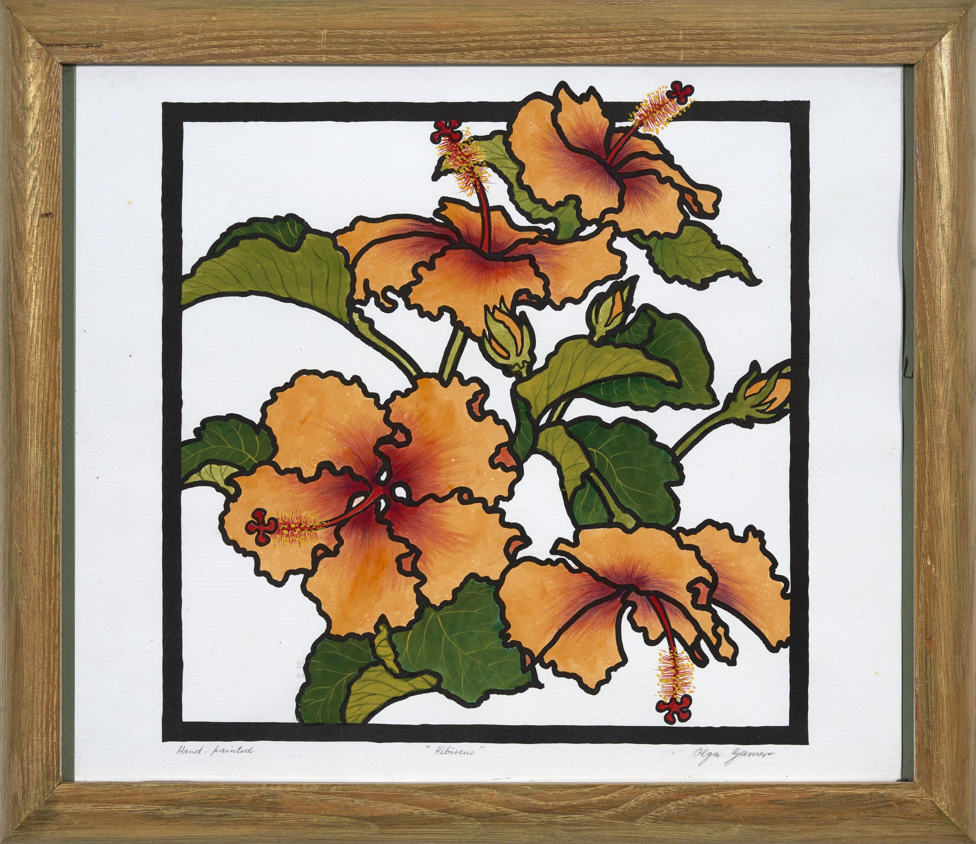 Olga Garner-Morris | Hibiscus | MutualArt