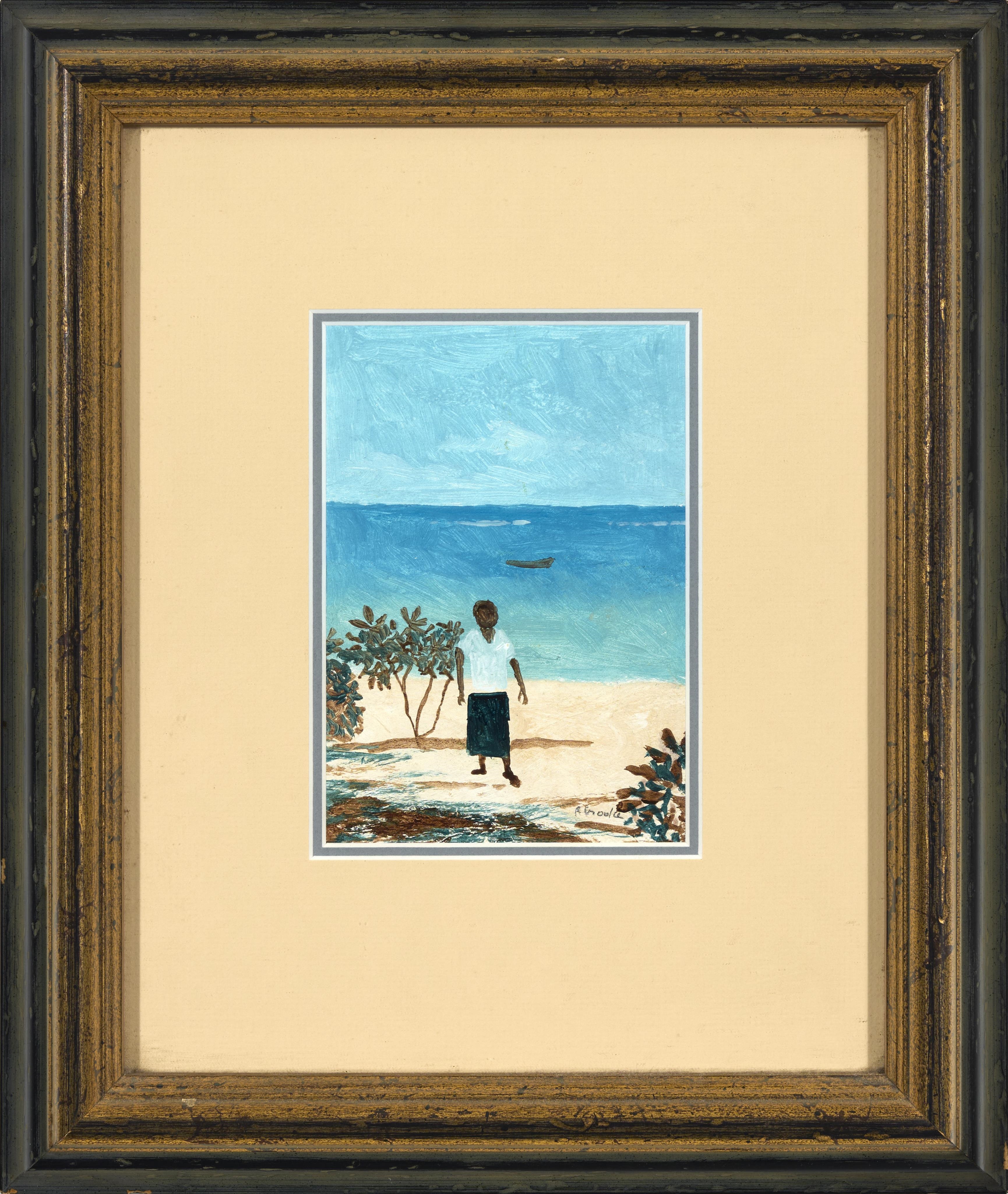 Ray Crooke | Figure on the Beach | MutualArt