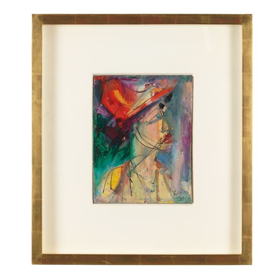 Hans Hofmann | Untitled (Portrait (1943) | MutualArt