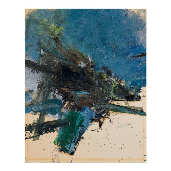 Budd Hopkins | 4 Abstraction (1959) | MutualArt