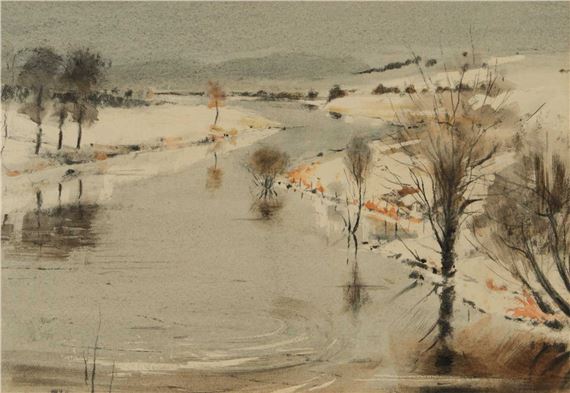 Judy Boyes | WINTER RIVER | MutualArt