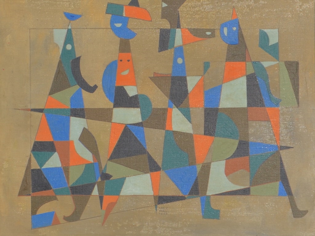 Carlos Mérida | Untitled (1957) | MutualArt